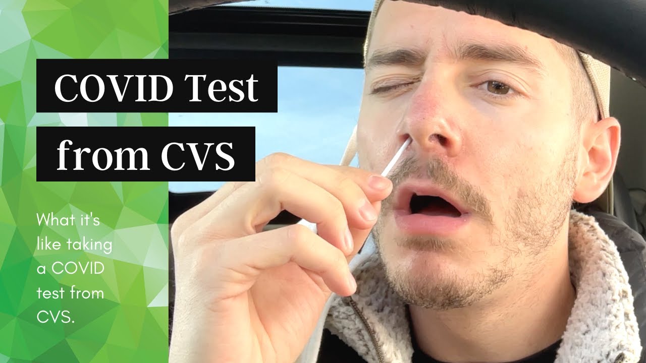 What it's like Taking a COVID Test from CVS - YouTube