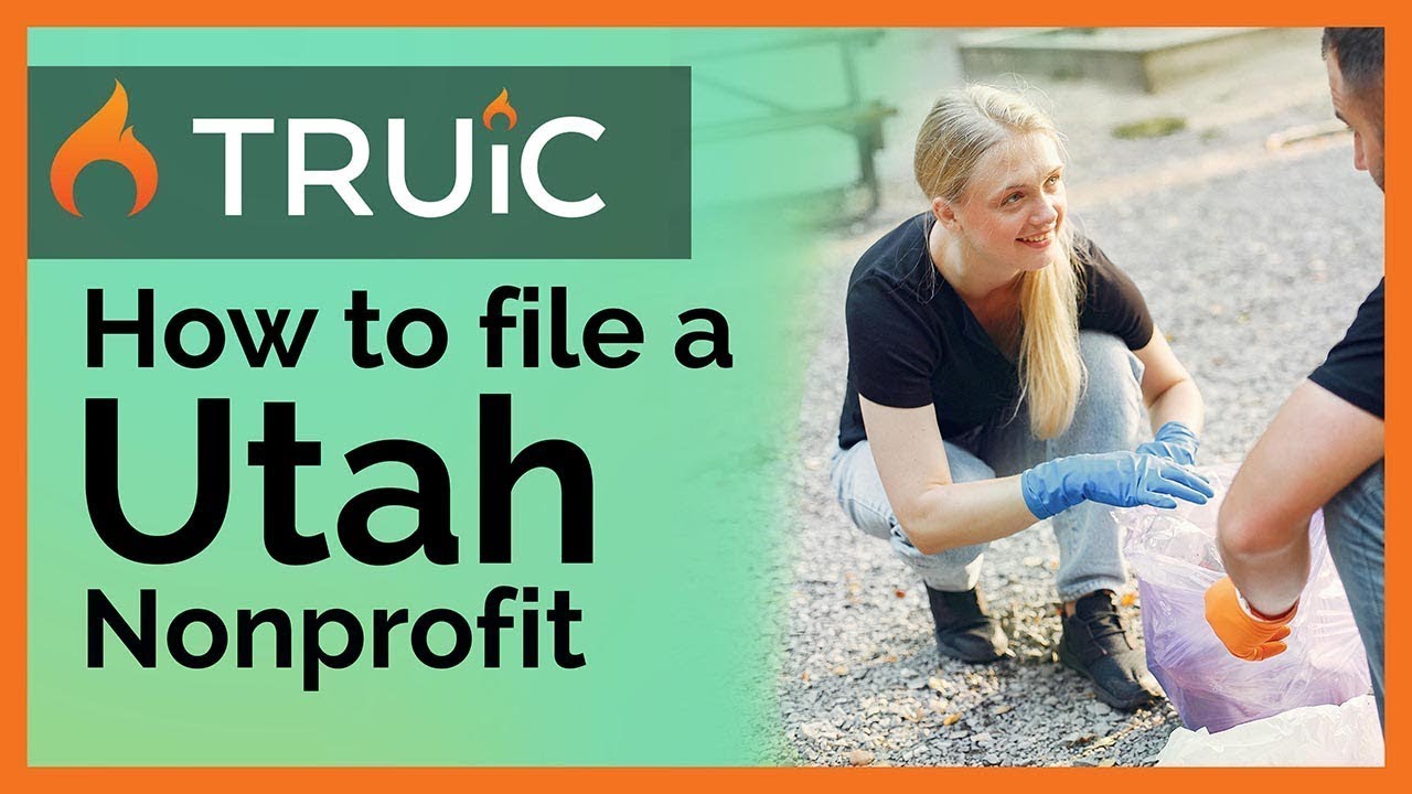 How to start a nonprofit in Utah - 501c3 Organization - YouTube