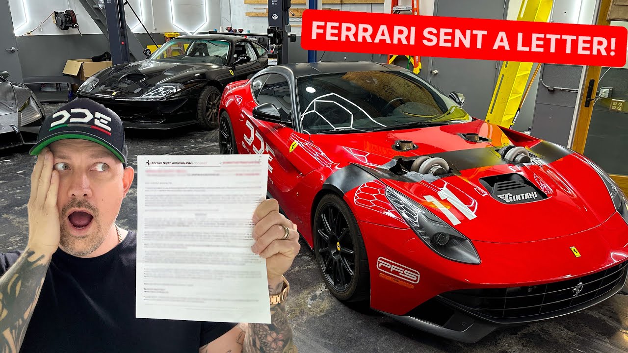 FERRARI’S LEGAL TEAM SENT ME A LETTER ABOUT MY CAR… - YouTube