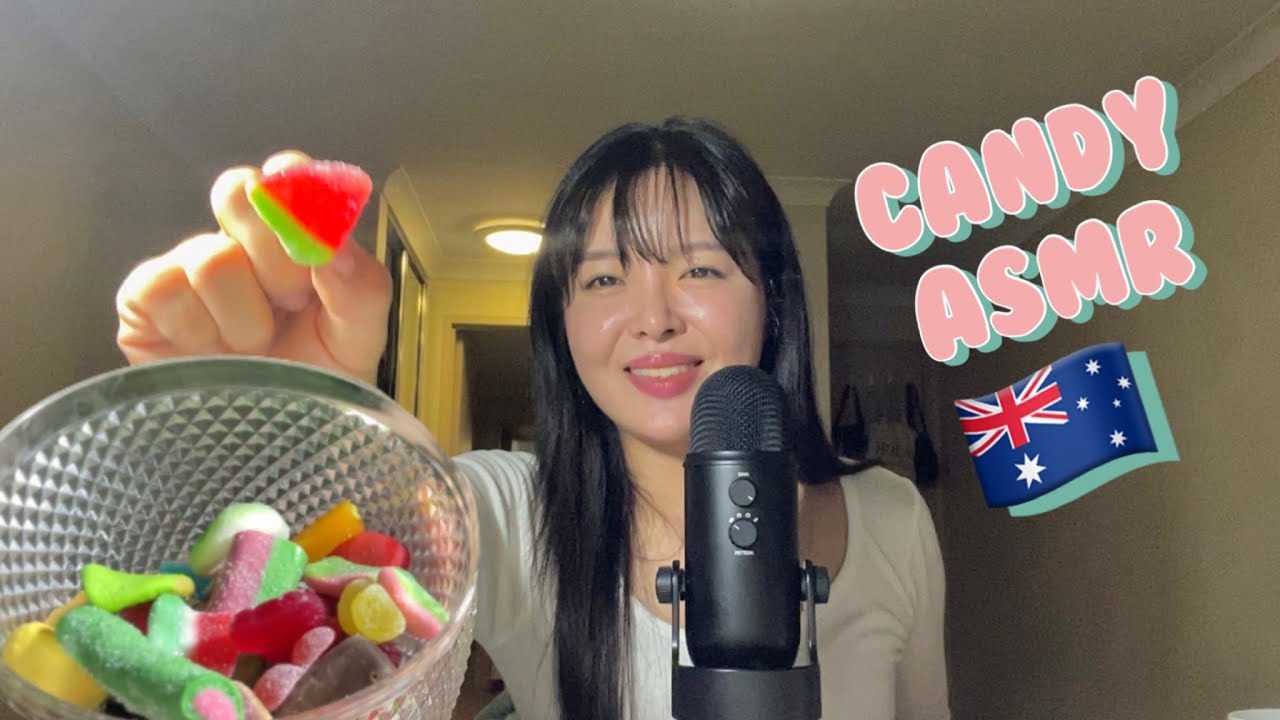 ASMR Australian Candy Eating Sounds😋 Variety of Textures and Flavors ...