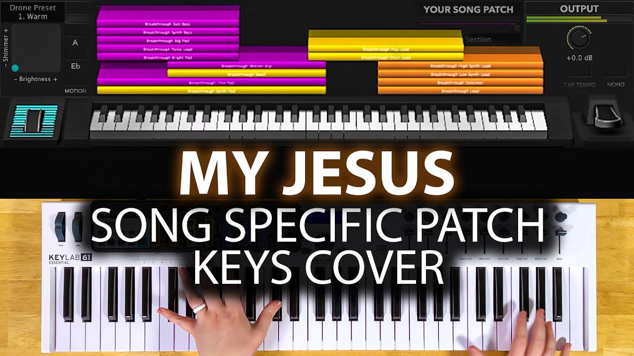 My Jesus MainStage patch keyboard cover- Anne Wilson - YouTube