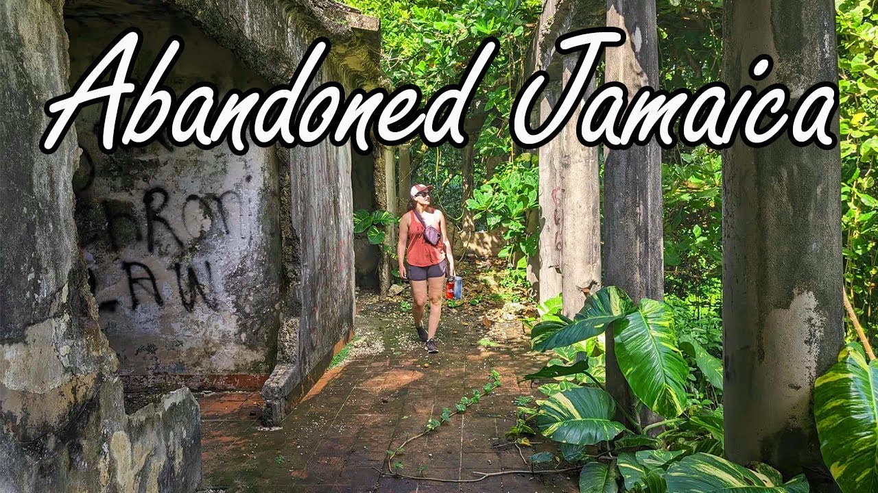 Backpacking the Real Jamaica 🇯🇲 | Folly Ruins & Reach Falls in Port ...