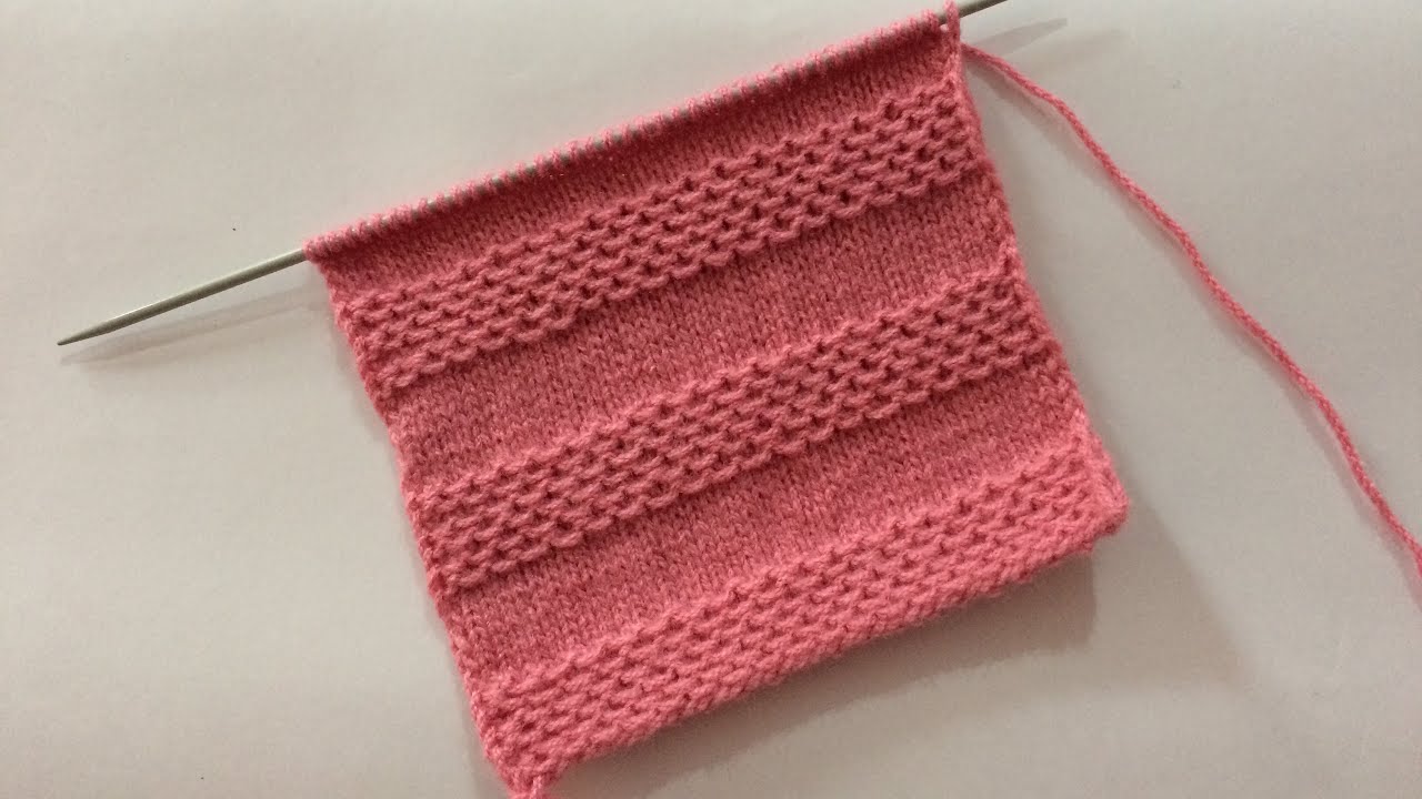 Vert Pretty Pattern For Babies/Ladies Sweater - YouTube