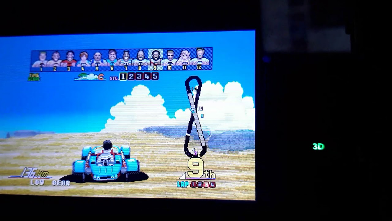 NINTENDO 3DS SEGA 3D CLASSICS COLLECTION POWER DRIFT & GALAXY FORCE II ...