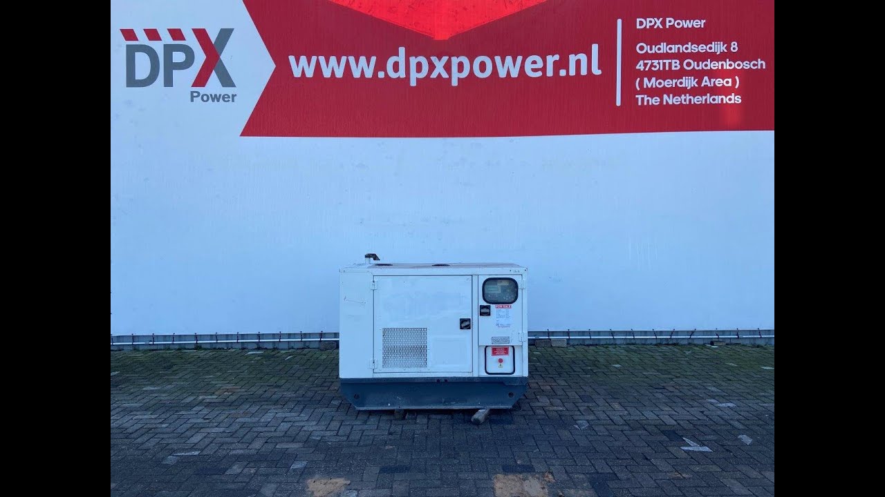 DPX Power: FG Wilson P13.5 Generator set - DPX-12106 - YouTube