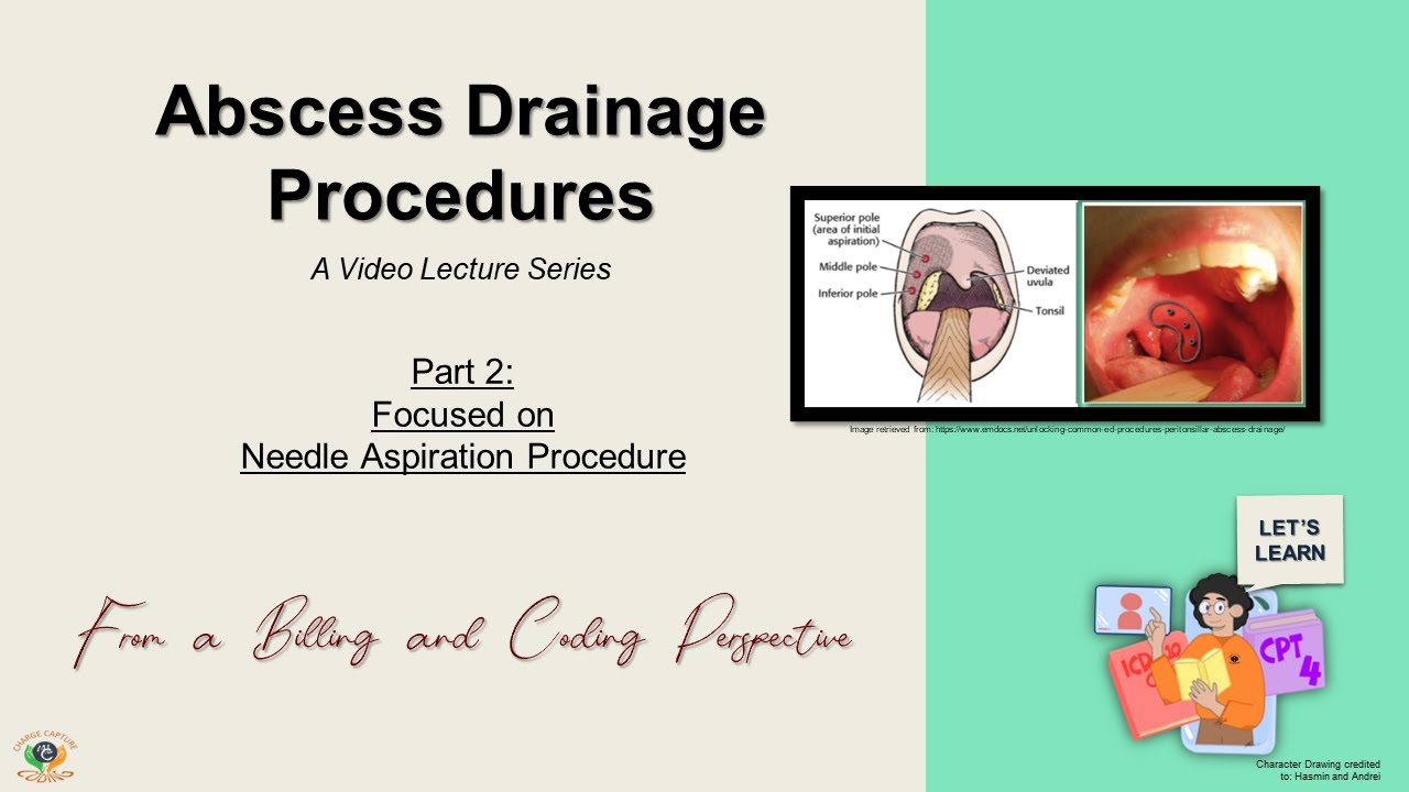 Episode 14: Abscess Drainage Lecture Series - Part 2 of 4 (Needle ...