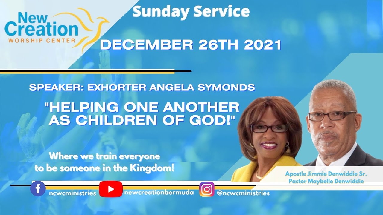 "HELPING ONE ANOTHER AS CHILDREN OF GOD!" SPEAKER: EXHORTER ANGELA ...