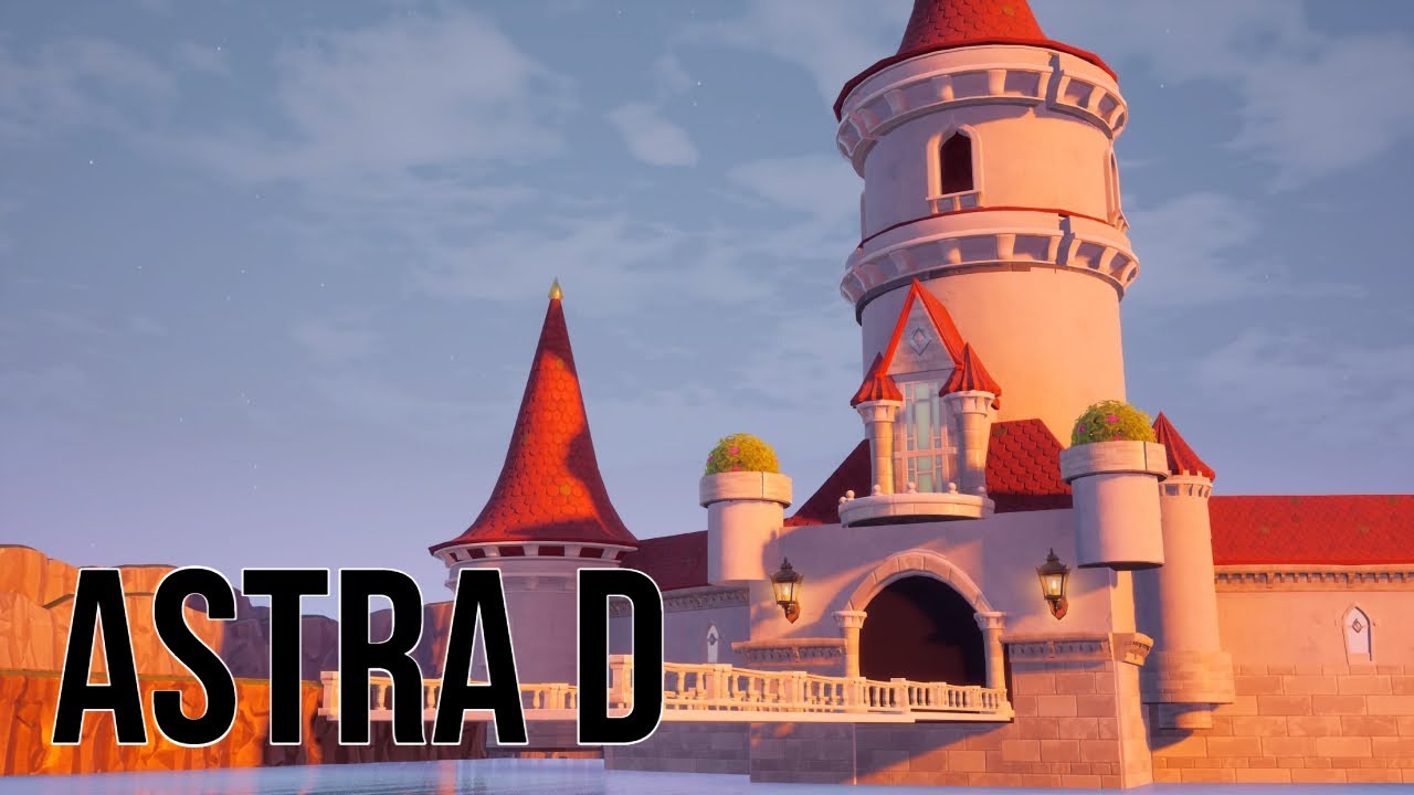 Princess Peach's castle - Fortnite creative - YouTube