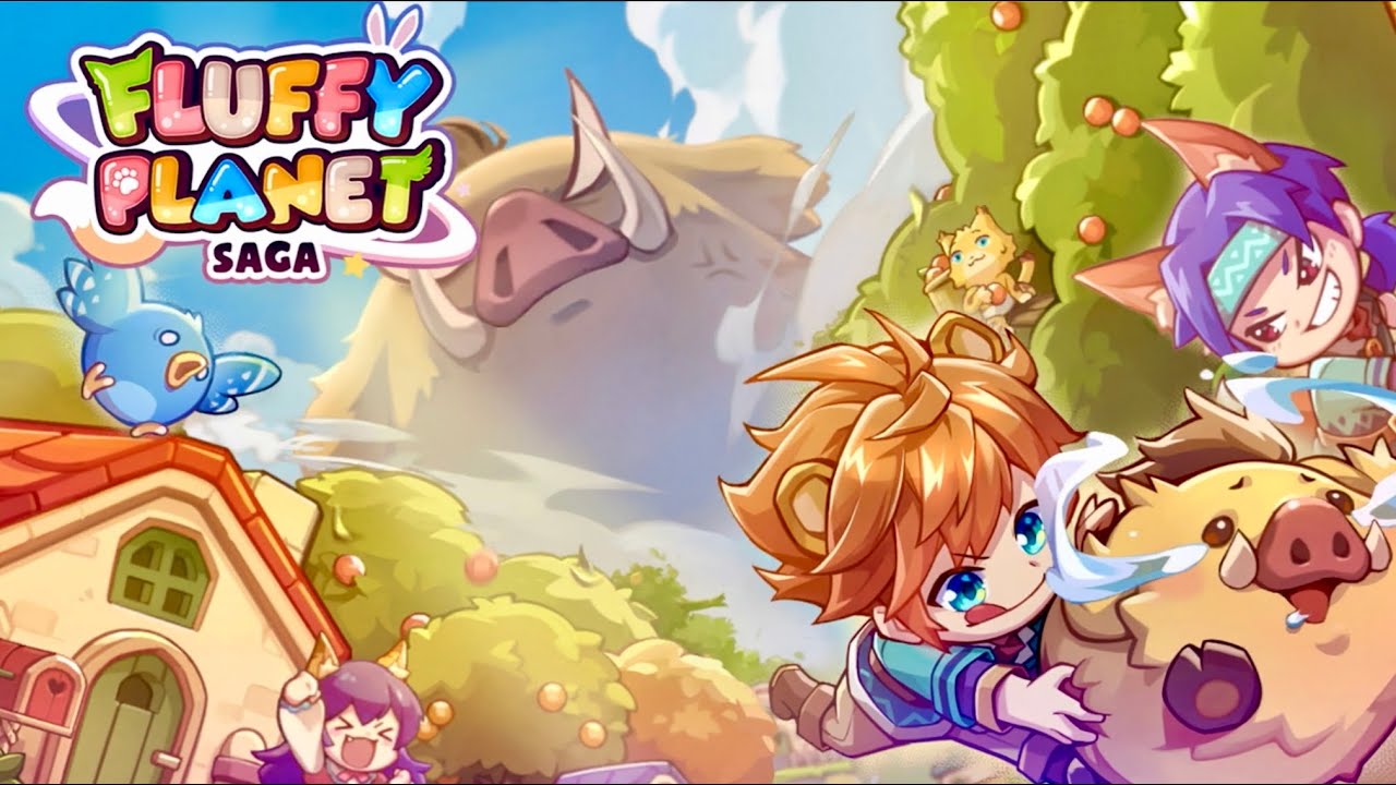 FLUFFY PLANET SAGA | iOS | Global Release Gameplay - YouTube