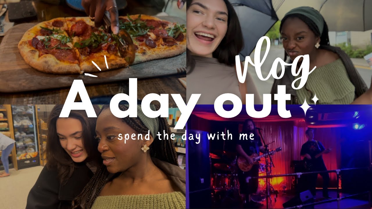A DAY OUT VLOG ☕️📸 || Girls day out, Exploring the town, Rock ...