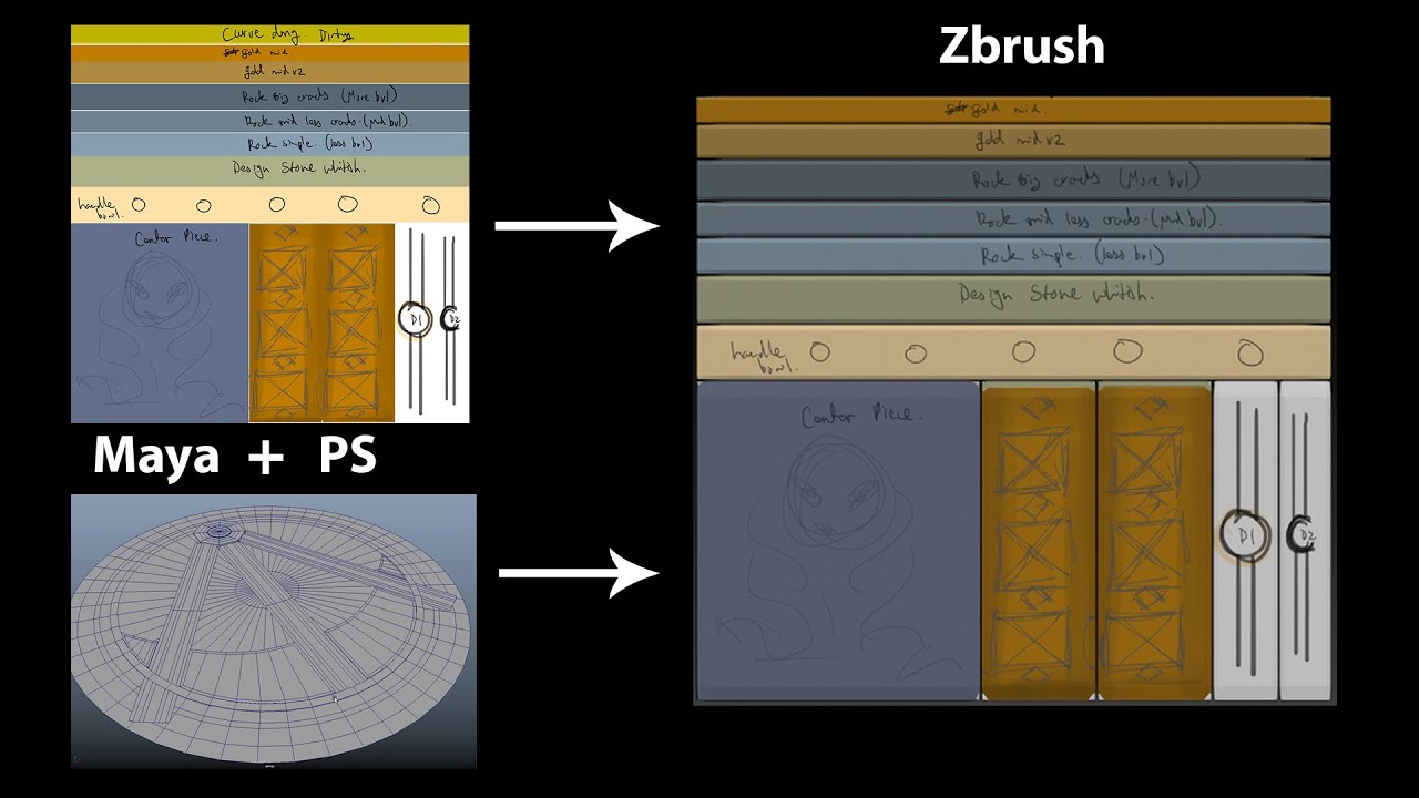 02- Blocking a Trim using Photoshop and Maya Explained - YouTube