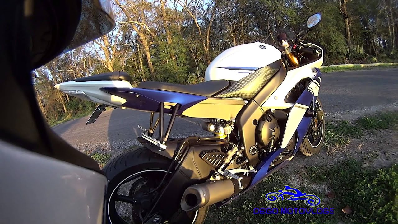 Yamaha R6 mods so far, and future plans VLOG. Also I saw a crash happen ...