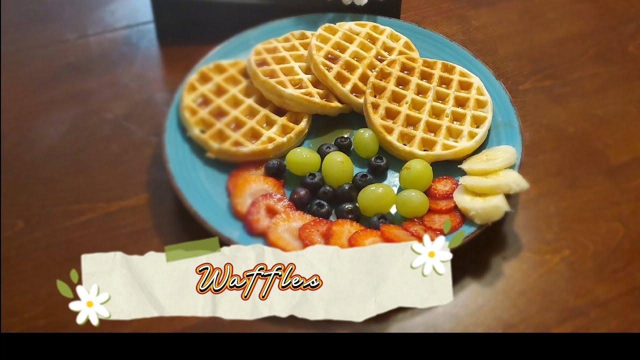 How to make perfect Homemade Waffles. Quick and Easy Waffles Recipe ...