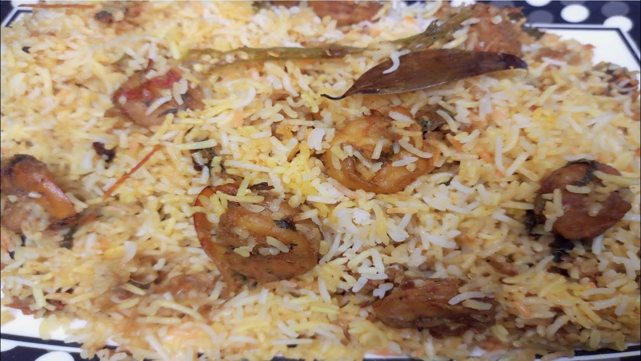 Jhinga Biryani - Prawn Biryani Recipe - Shrimp Biryani - Cook With ...