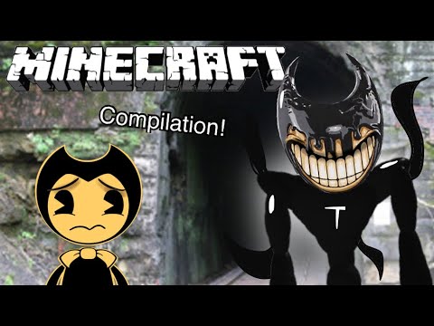 BENDY FINDS NEW INK BENDY’S EVIL LAIR! (Compilation | BATIM MINECRAFT ...