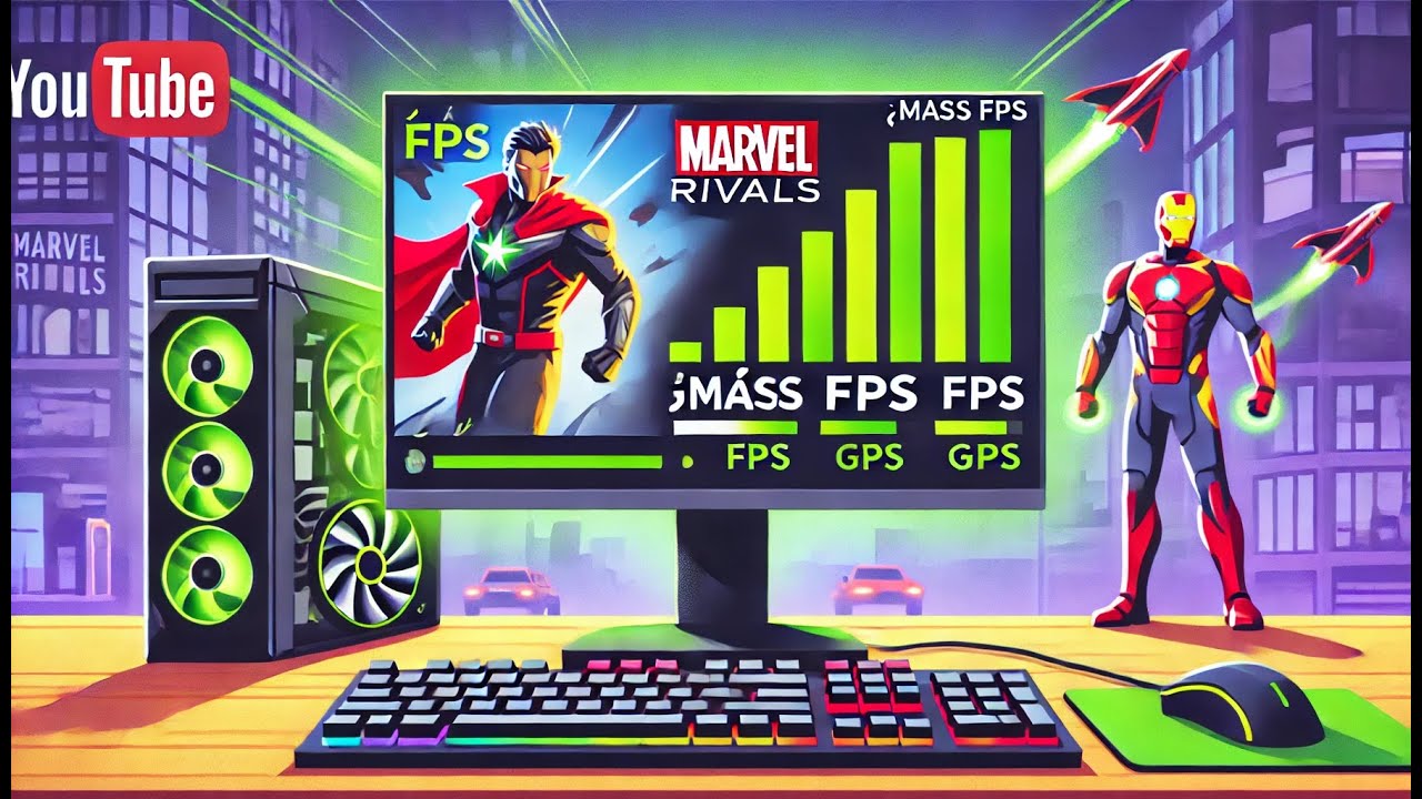 CÓmo bAjAr lA reSoluCiÓn y AuMentAr FPs En MArVel rIVAls | TuTOrIAl ...