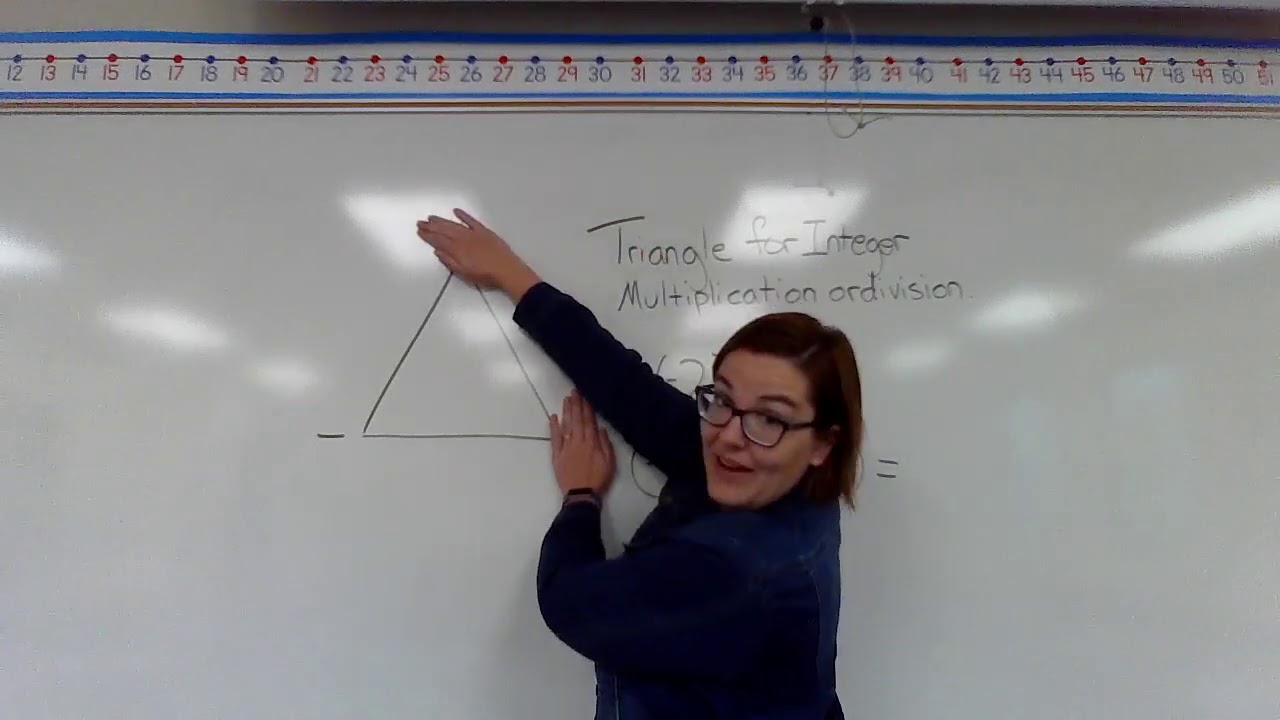 Triangle for Integer Multiplication and Division - YouTube