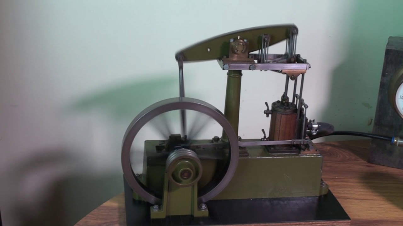 Stuart Turner Steam Beam engine - YouTube