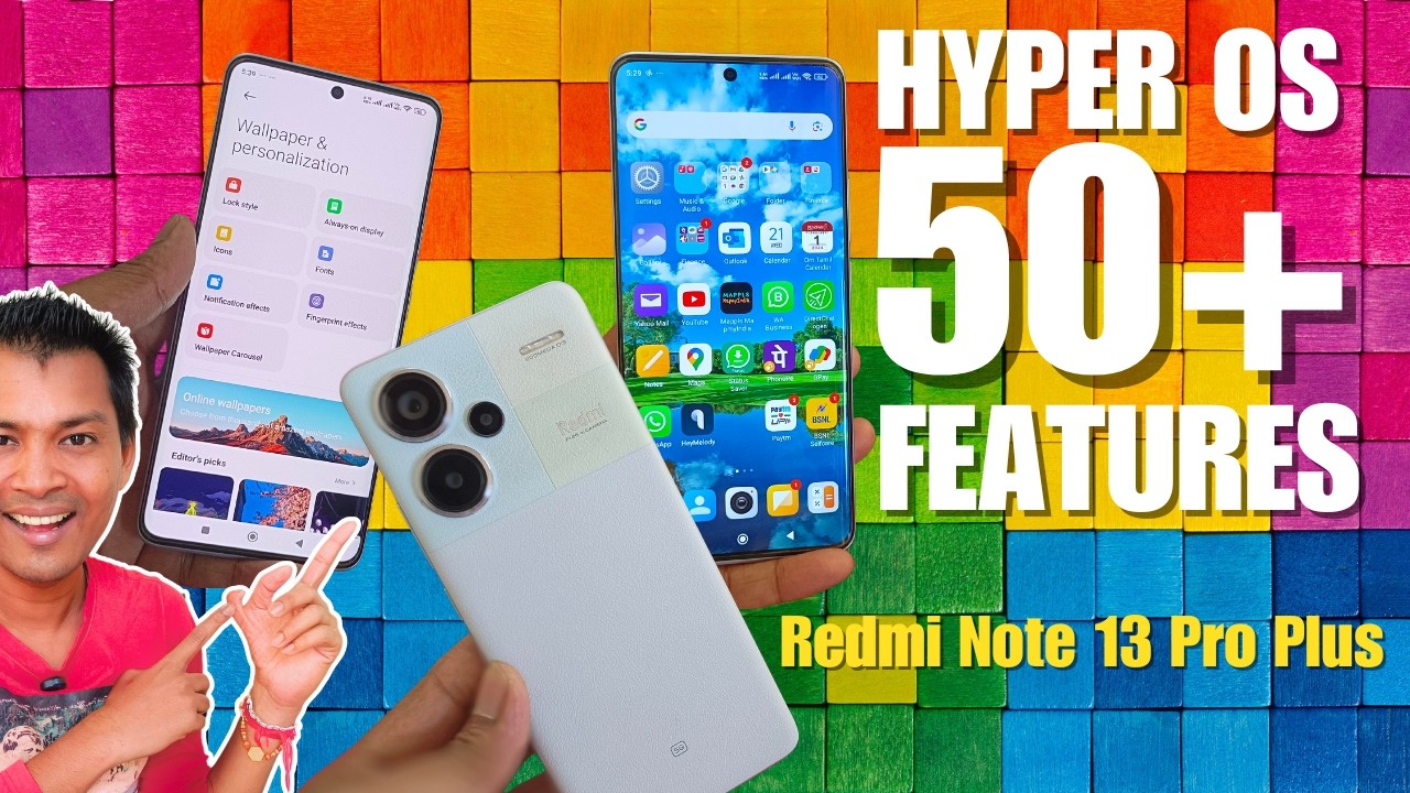 Redmi Note 13 Pro + HyperOS Tips and Tricks & Hidden Features | 50+ New ...