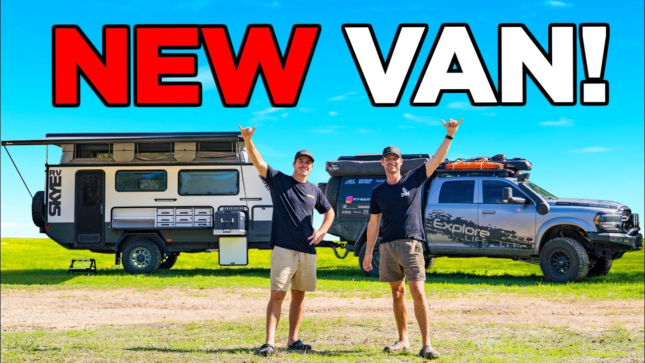 TESTING A BRAND NEW CARAVAN! SKYE RV - YouTube