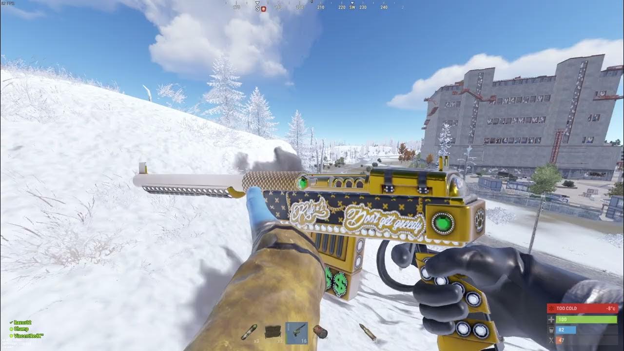 Rust - 1v3 panic gaming xD - YouTube