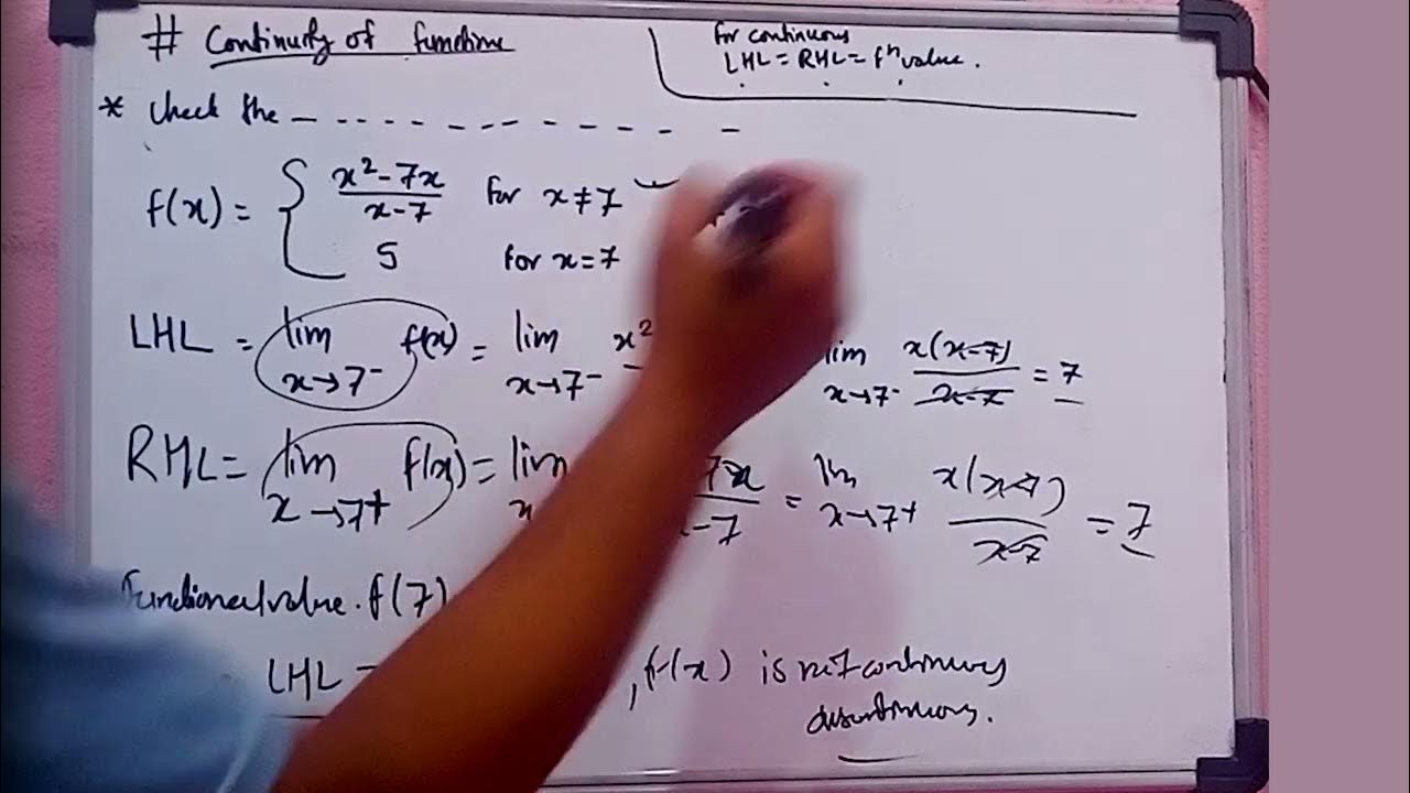 Grade 11 | Limits and Continuity || Continuity of functions with solved examples || Part 3 - YouTube