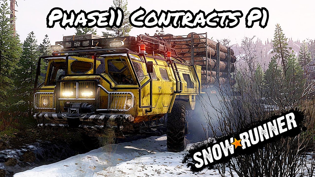 Mountain Ridge Contracts - SnowRunner Phase11 CoOp - YouTube