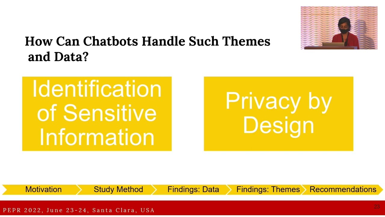 PEPR '22 - Privacy and Respectful Discourse in AI Chatbots - YouTube