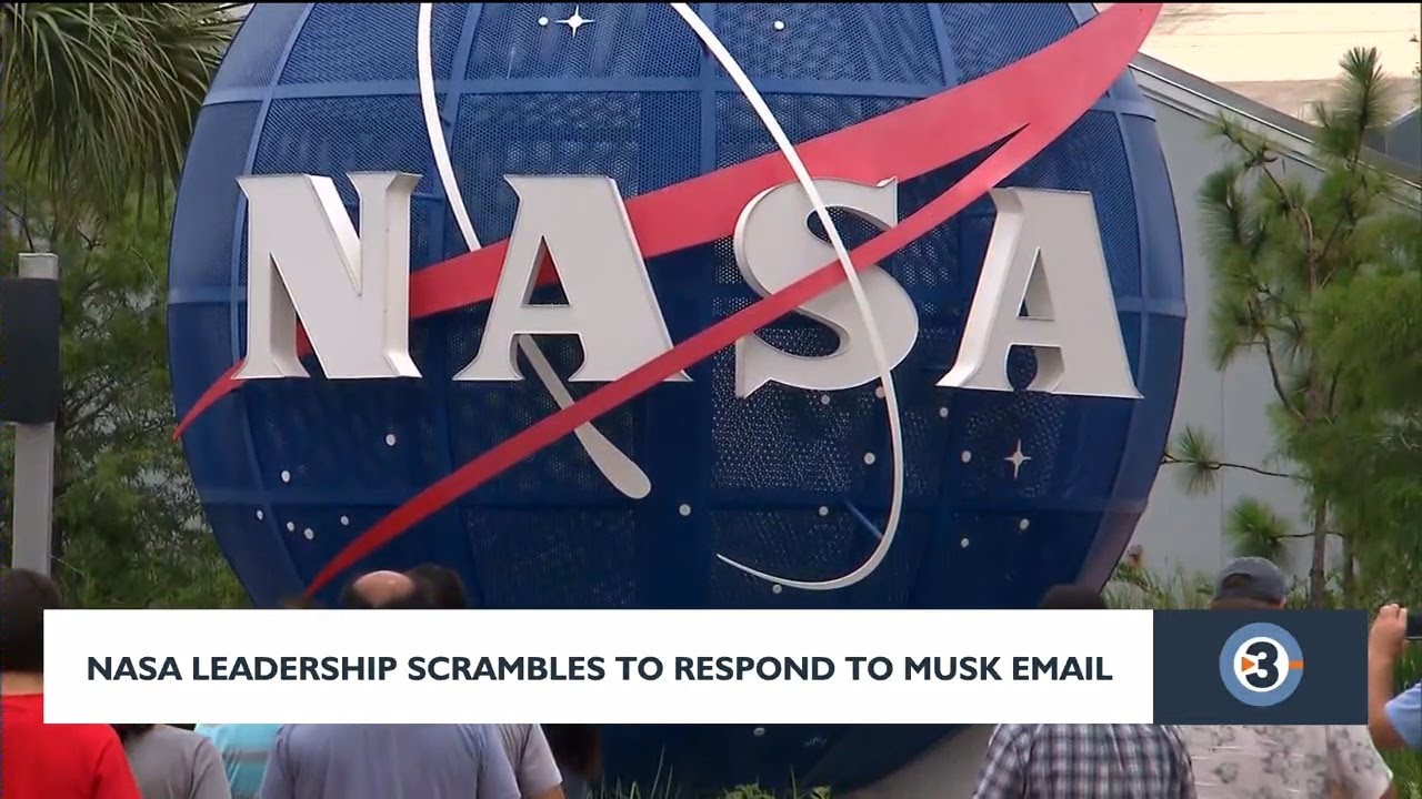 NASA scrambles to respond to Musk email - YouTube