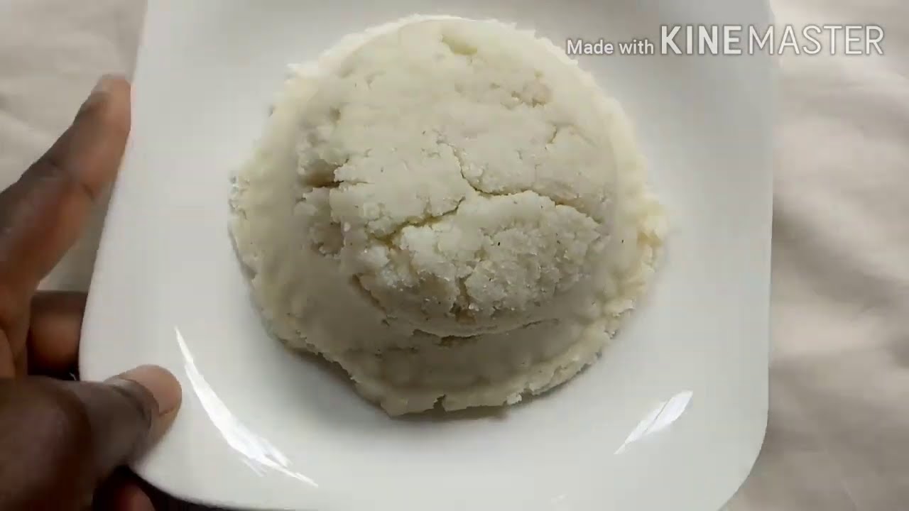 Easy way to make ugali. - YouTube