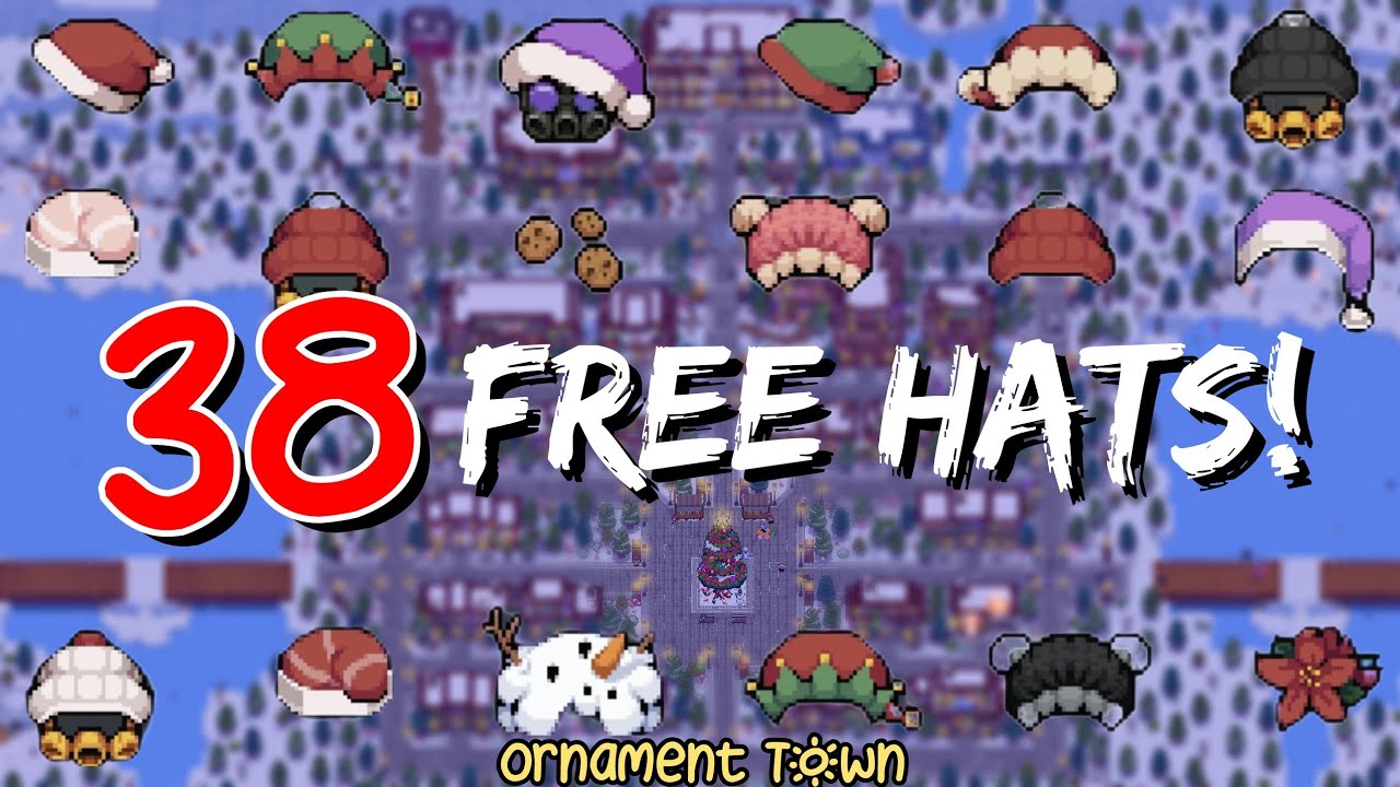 HOW TO GET 38 FREE HATS - ORNAMENT TOWN | GRAAL ERA (2023!) - YouTube