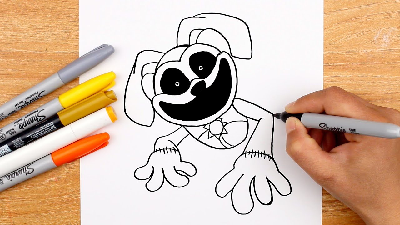 How to DRAW DOGDAY step by step - Poppy Playtime Chapter 3 - [ Drawing ...