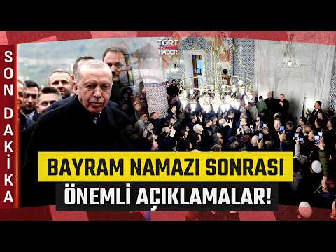 Cumhurbaşkanı Erdoğan Baba Ocağı Rize'de! Bayram Namazı Sonrası Vatandaşlarla Bir Araya Geldi