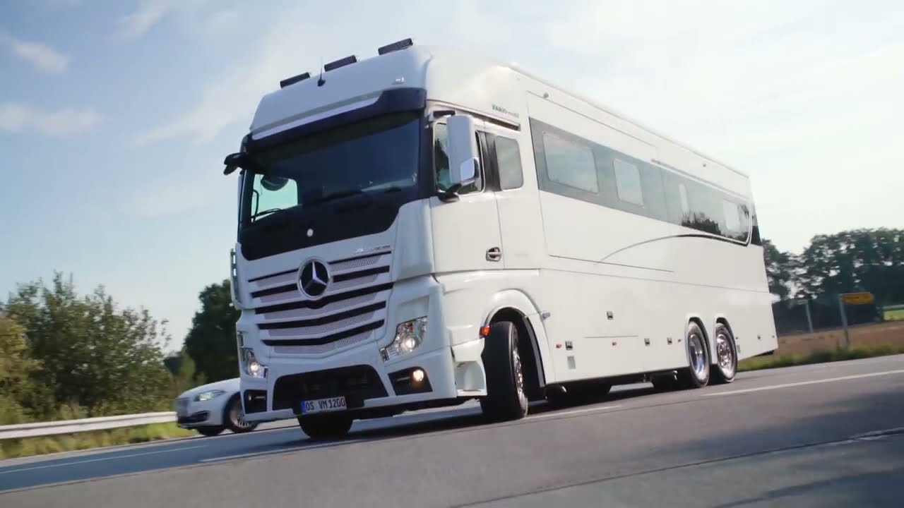 #63 [[MERCEDES VARIO Signature 1200 (MB Actros 2553 LLL)]] - YouTube