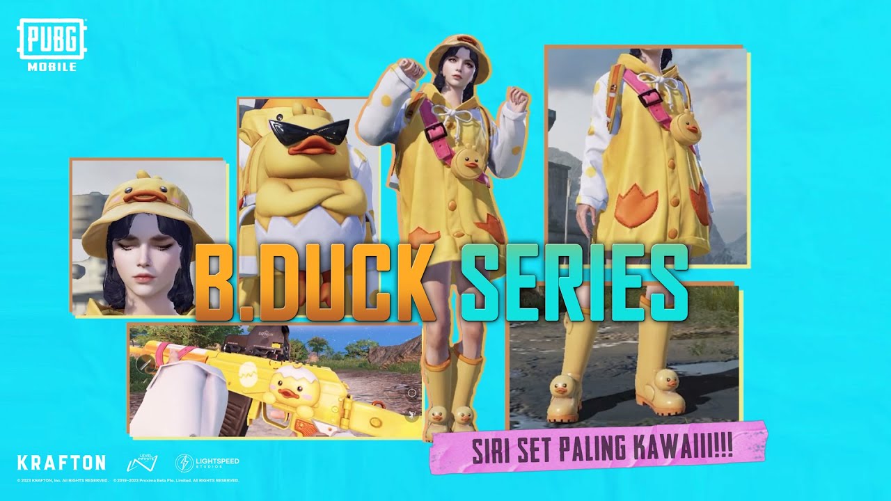 B.Duck Series - Siri Set Paling Kawaiii!!! | PUBG MOBILE - YouTube