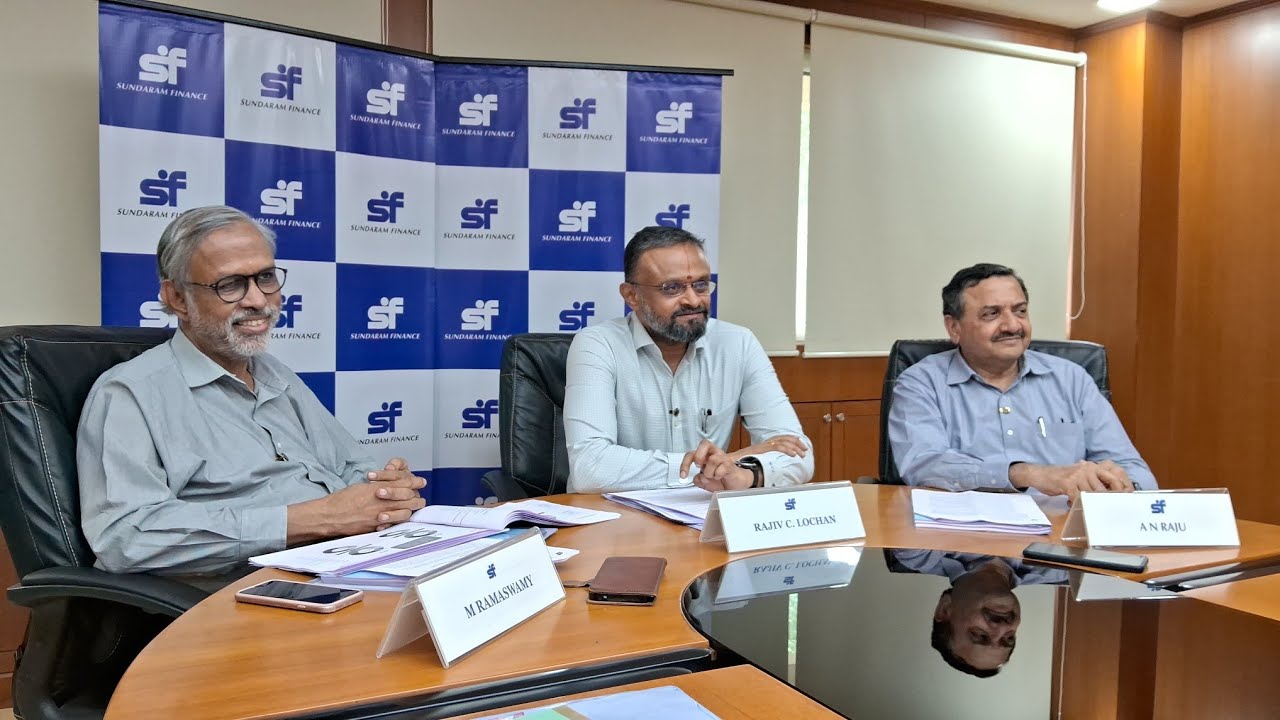 Sundaram Finance announces Financial Results for the year FY23 - YouTube
