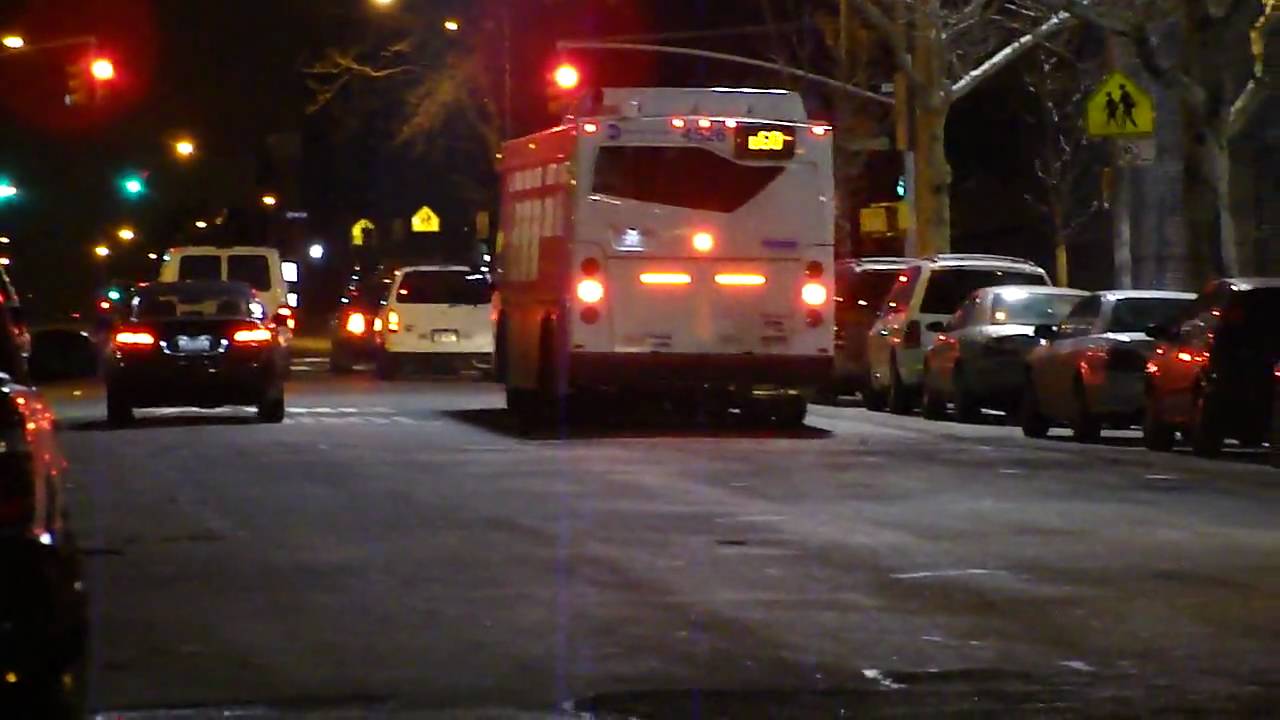 MTA NYC Bus: 2009 Orion VII NG HEV B60 Bus #4526 at Lorimer St - YouTube
