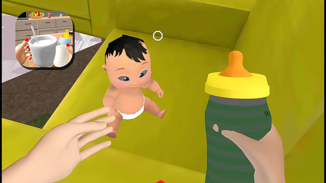 Mother Simulator Baby Care - Give Milk - Part 7 - YouTube