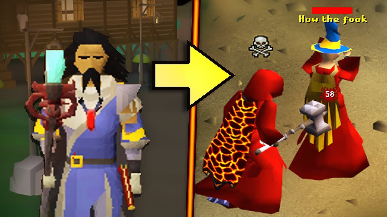 From Maxed Combat to Level 35 Infernal Cape PKing - YouTube