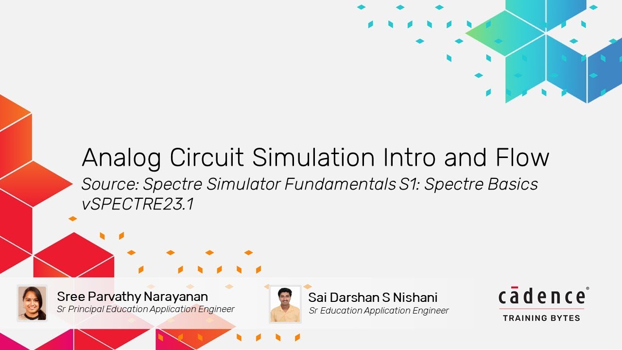 Analog Circuit Simulation Intro and Flow - YouTube