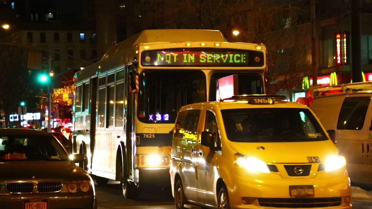 MTA New York City Bus 2003 Orion VII CNG 7625 Not In Service @ Delancey ...