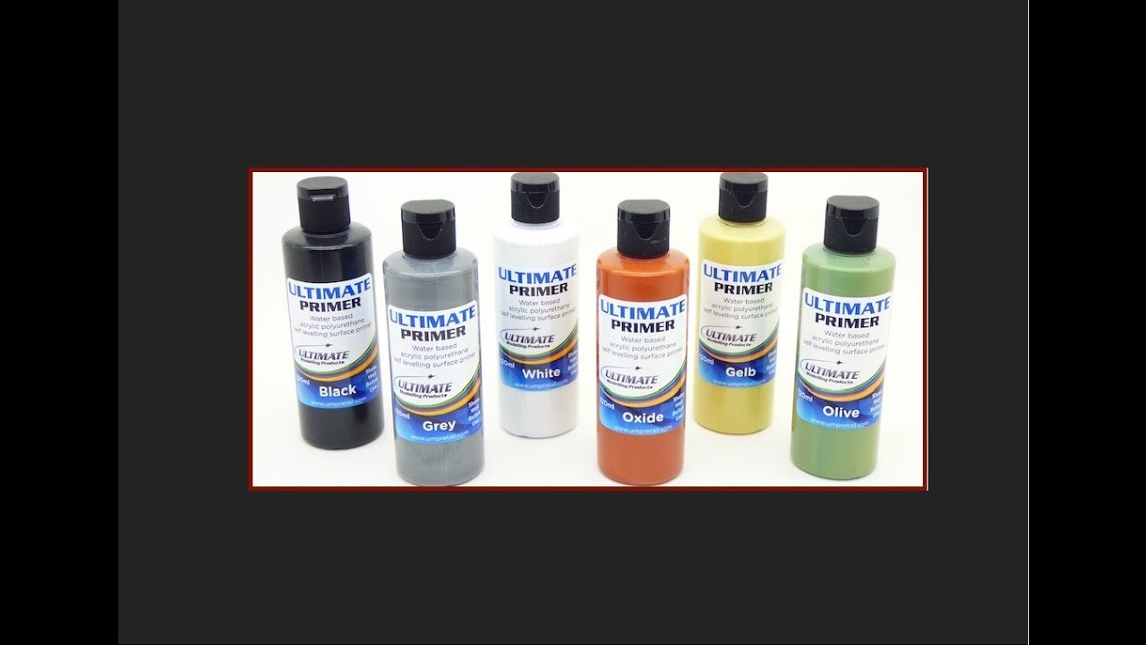 Ultimate Modelling Products Primer - Showcase - YouTube