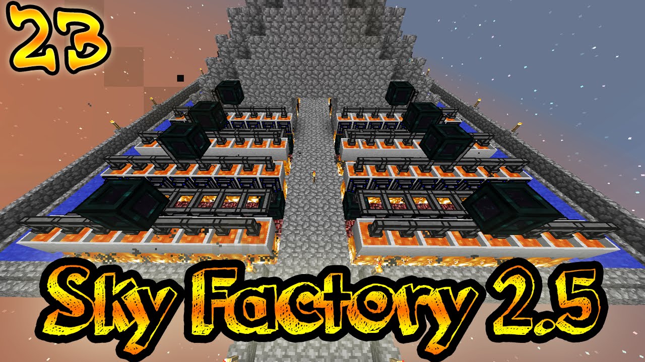 Minecraft: Sky Factory S2 Ep. 23 | Lava & Tesseracts - YouTube