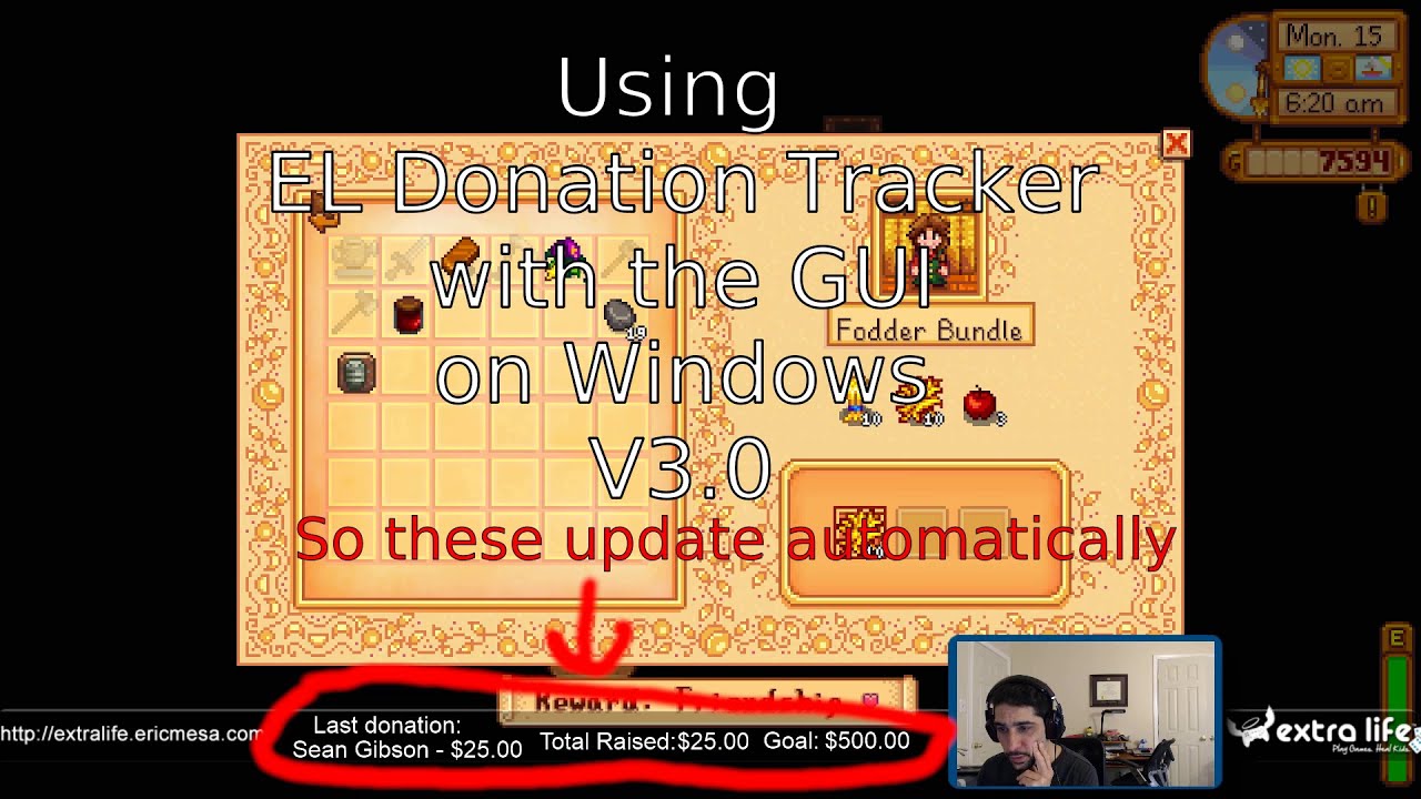 Using EL Donation Tracker with Windows GUI v3 0 - YouTube