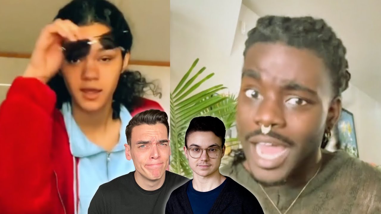 Reacting to Non-Binary TikToks 🤨 (ft. Marcus Dib) - YouTube
