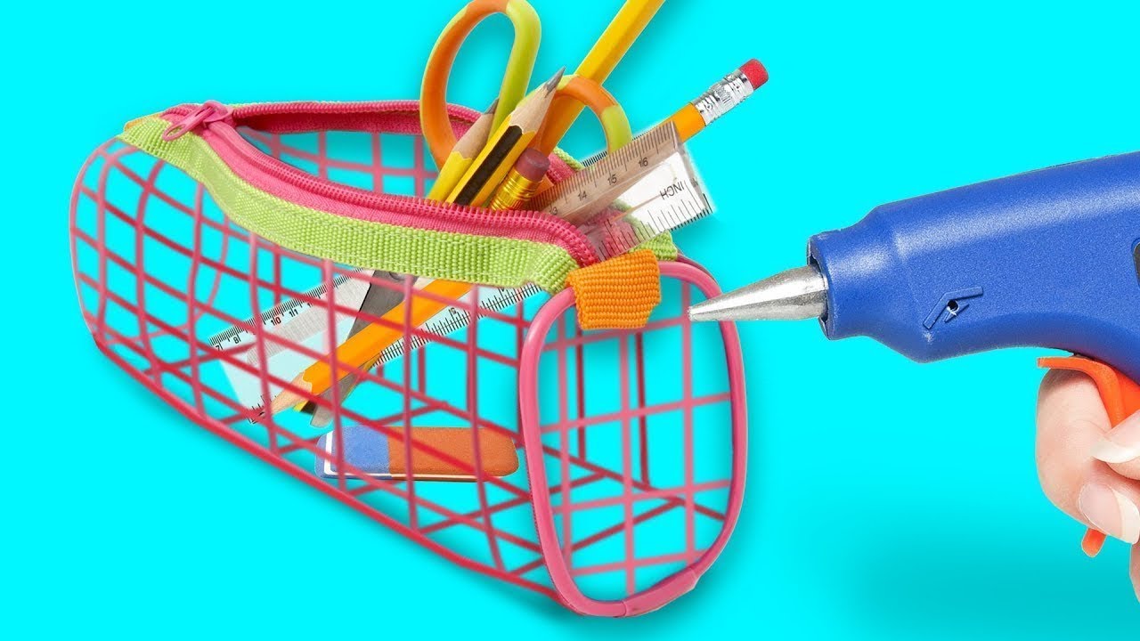 21 MANUALIDADES CREATIVAS PARA LA ESCUELA - YouTube