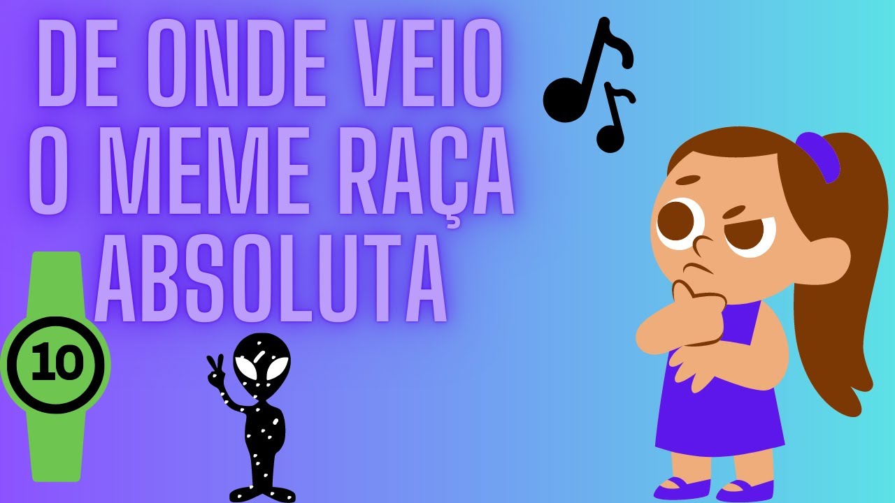 De onde veio o meme raça absoluta? - YouTube