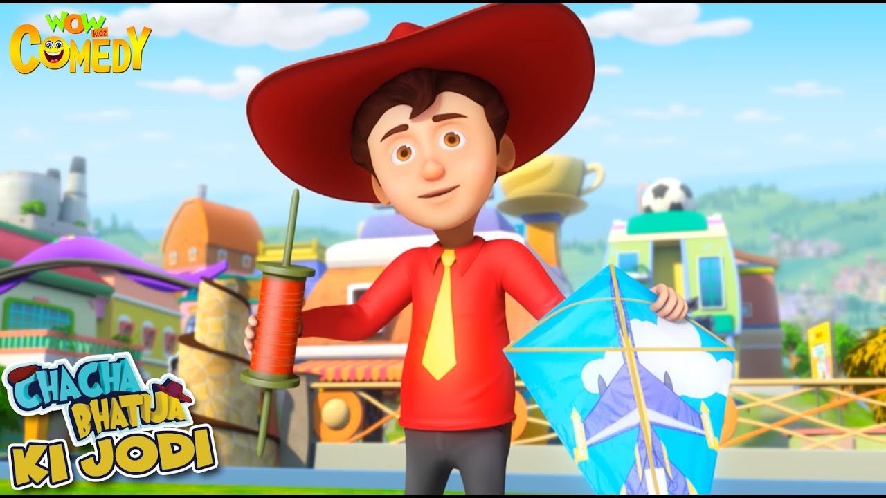 Bhatije ki Patang | 73 | Chacha Bhatija Ki Jodi | Cartoons for Kids ...