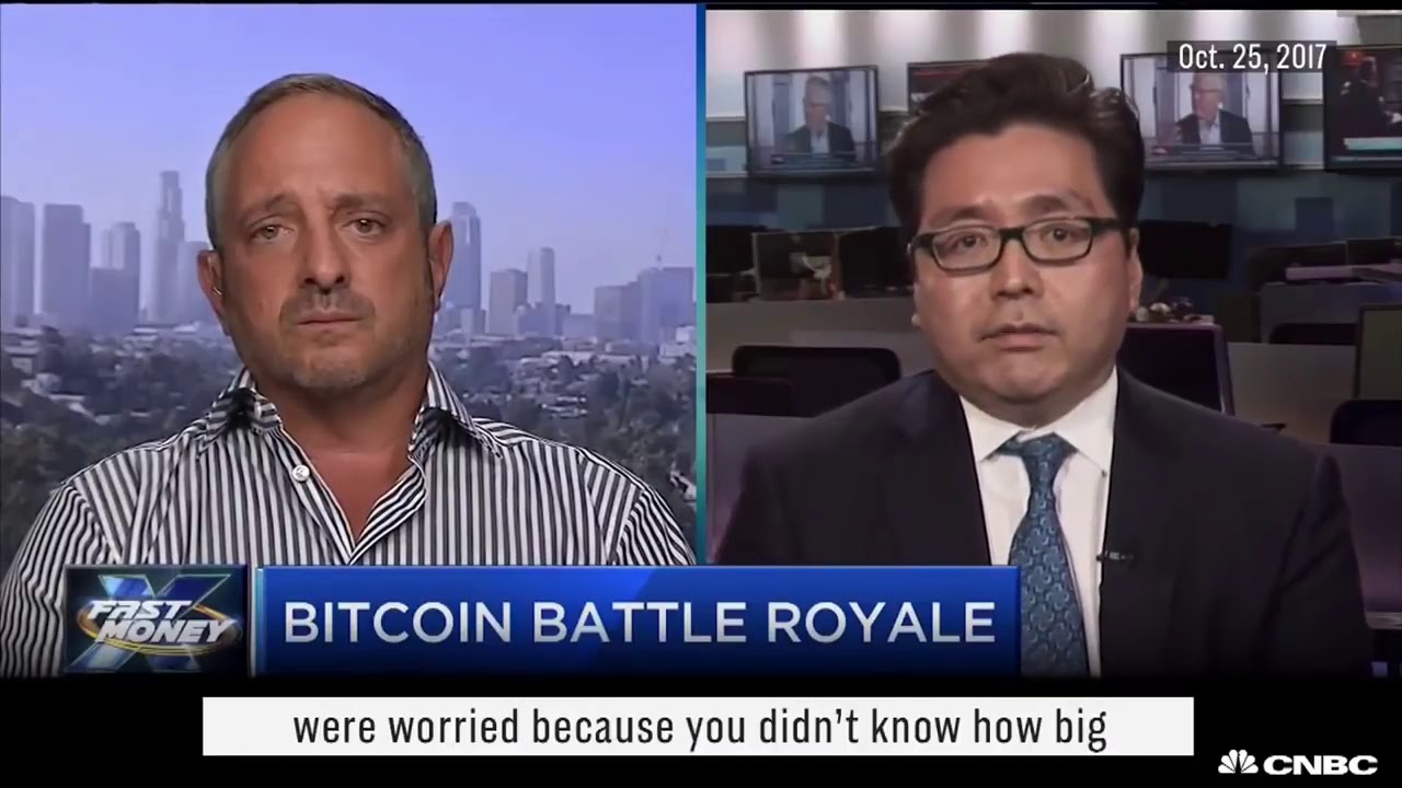 Tom Lee vs Andrew Left on Bitcoin and Ethereum future - YouTube