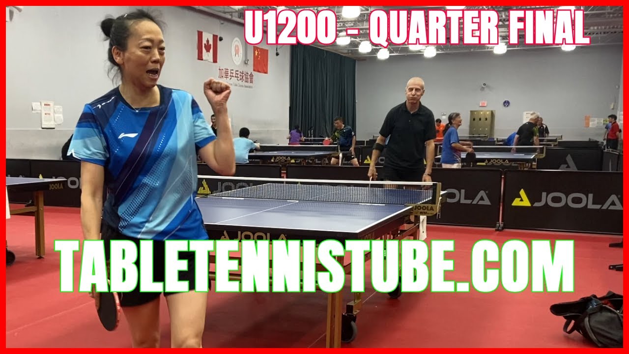 Danny AYOUB[757] vs Grace WONG[402] - Quarter Final - U1200 CCTTA Top 8 ...